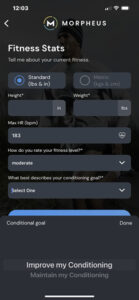 Morpheus app setup - Morpheus