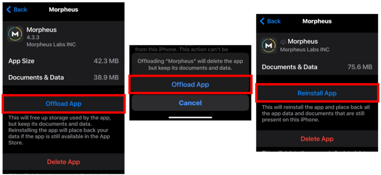 Morpheus Training App - Morpheus